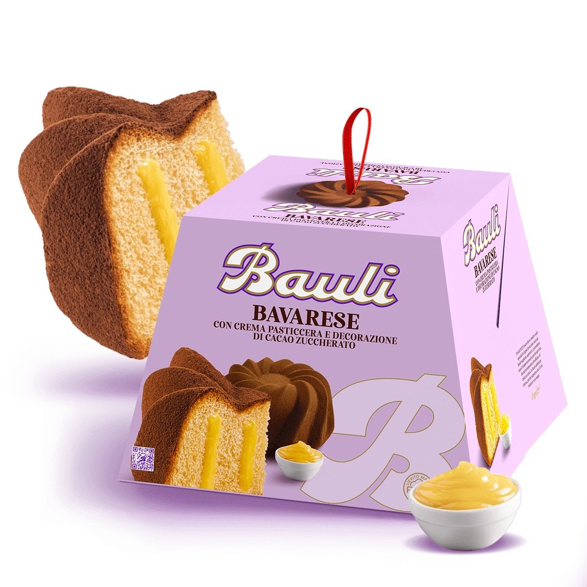 Torta BAULI Bavarese cremă de vanilie 700gr - ItalMag